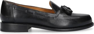 Heinrich Dinkelacker Slipper & Pantoletten - Loafer Wien Plain Tassel NP - Gr. 40,5 (EU) - in Schwarz - f&uuml;r Damen