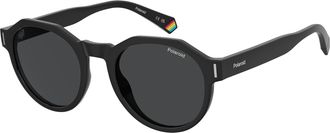 Polaroid Pld 6207/s 807/M9 BLACK Sunglasses Unisex Polycarbonate, Standard, 52