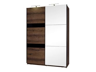 Mirjan24 Schwebet&uuml;renschrank Reton SZ150 R12 mit Selbstschlie&szlig;systems Garderobeschrank Kleiderschrank Schlafzimmerschrank (Monastery Eiche / Monastery Eiche + 