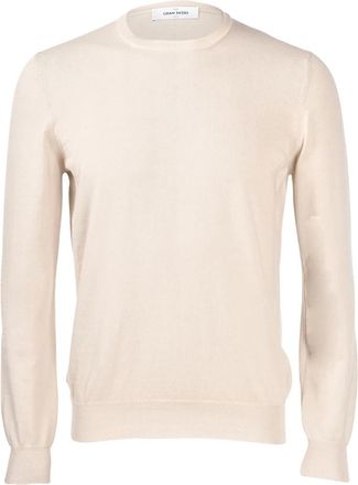 Gran Sasso Homme, Pulls, Beige, Taille: 2XL Paricollo