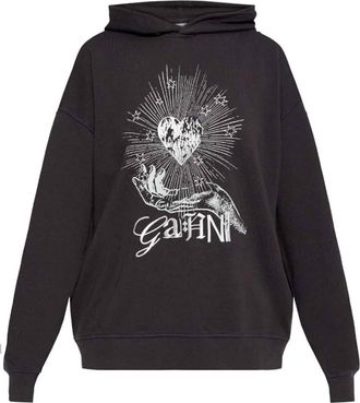 Ganni Sweatshirt - Schwarz