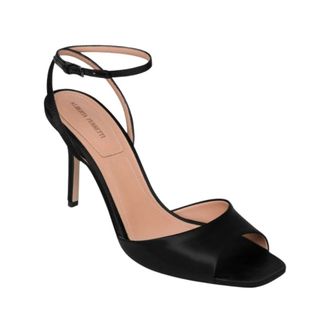 Alberta Ferretti Femme, Chaussures, Noir, Taille: 39 EU Escarpins Vernis Satin&eacute;