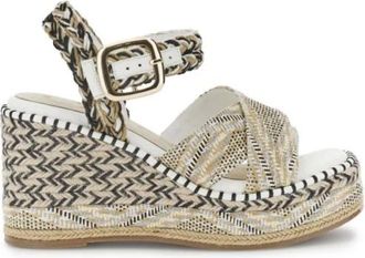 Caf&egrave;noir Femme, Chaussures, Jaune, Taille: 37 EU Gilda Wedge Sandal