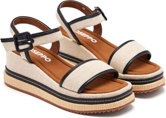 Gioseppo Damen Brockway Keilsandale, Schwarz, 39 EU