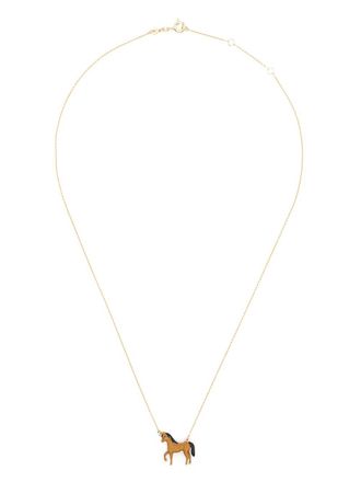 Aliita collier Caballo en or 9ct &agrave; pendentif