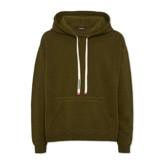 Dsquared2 Gr&uuml;ne Pullover f&uuml;r M&auml;nner - - Sweatshirts & Hoodies - Herren - Gr&uuml;n - L