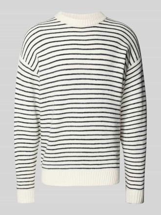 Jack & Jones Strickpullover mit Streifenmuster Modell SOHO OLLIE