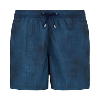 Canali Swimboxer Marino - - Swimwear - Herren - Blau - M