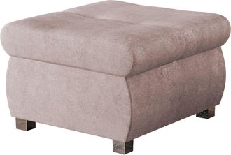 Mirjan24 Polsterhocker Sitzbank Orkan klein Hocker Sitzhocker Modern Pouf Fu&szlig;bank Sitzm&ouml;bel 60x60 (Zoya 03)