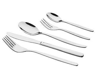 M&auml;ser Couverts pour 12 personnes, couverts 60 pi&egrave;ces en acier inoxydable, set de couverts en acier inoxydable, couverts de service avec cuill&egrave;re &agrave; soupe, fo