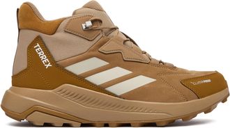 adidas Trekkingschuhe adidas Terrex Anylander Leather Mid Climaproof Hiking Shoes KH8876 Hellbraun