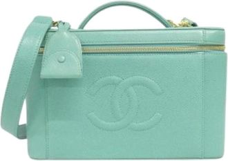 Chanel Sac &agrave; main vintage Pre-owned - Femme - Pre-owned - Vert - Taille: ONE Size