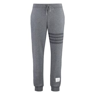Thom Browne Wool Loopback 4-Bar Sweatpants - - Trousers - Herren - Grau - S