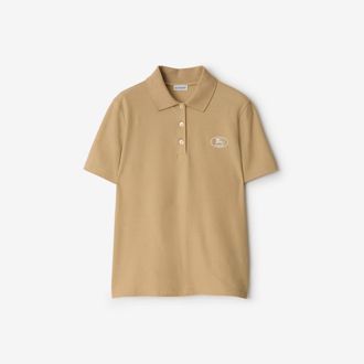 Burberry Baumwoll-Poloshirt, Size: XXS