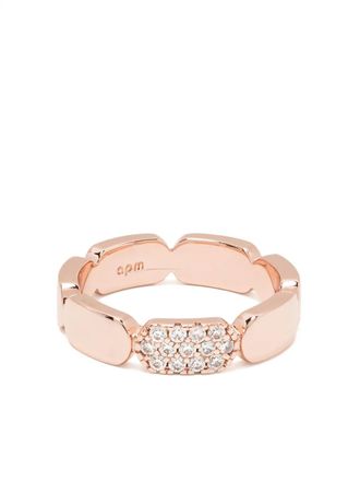 APM Monaco bague Dainty - Rose