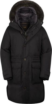Moorer Homme, Manteaux, Noir, Taille: 3XL Helsinky Parka