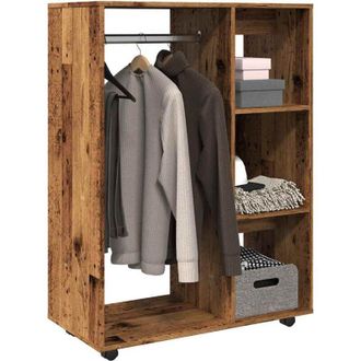 vidaXL Vidaxl - Garde-robe vieux bois 80x40x110 cm bois ding&eacute;nierie