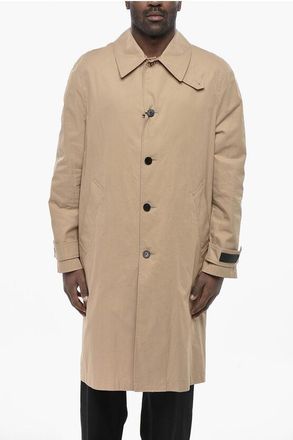 Versace Trench Coat GABARDINE With Baroque Patch size 48