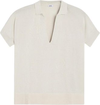 Aspesi Femme, Pulls, Beige, Taille: 36 FR Polo 100% Coton Mod&egrave;le 3616