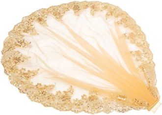 Holibanna Voile De Dentelle À Paillettes Accessoires De Cheveux De Mariée Voile De Mariée Long Paillettes Pour La iée Robe De iée Coiffure De iée De iage De