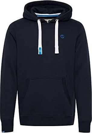Solid SDBennHood Homme Pull à Capuche Hoodie Poche Kangourou Cordon de Serrage Poignets côtelés Détails du Label Mélange de Coton Regular Fit, Taille:2XL, C
