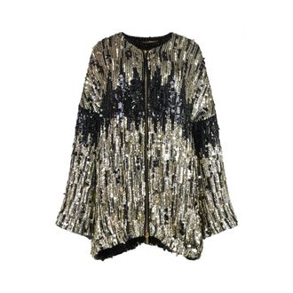 Alberta Ferretti Gestrickte Jacke - - Knitwear - Damen - Mehrfarbig - M