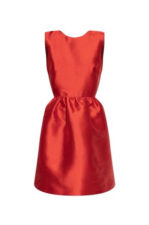 Kate Spade New York Dress With Decorative Bow On The Back, Womens, Red