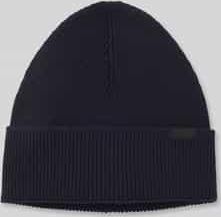HUGO BOSS Beanie mit dezentem Logo-Detail Modell Xential
