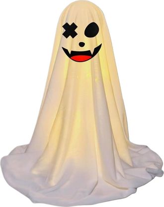 Generic Beleuchteter Geist f&uuml;r den Innenbereich mit LED-Lichtern, Tischdekoration, Halloween-Dekorationen f&uuml;r Innen- und Au&szlig;enbereich, Garten, Wandregal, T&uuml;r,