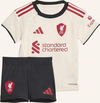 adidas Liverpool Fc 25/26 Mini-Auswärtsausrüstung Für Kinder weiss