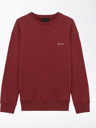 D.A.T.E. sweatshirt basic onion