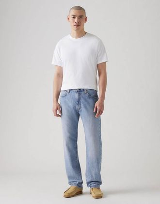 Levi's 555 - Straight Up The Score - Locker geschnittene Jeans in Blau