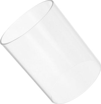 BESPORTBLE Transparenter Glas kerzenschirm aus Hitzebest&auml;ndigem Borosilikat Offenes Zylindrisches Design Winddichter Kerzenhalter Schlauch f&uuml;r Dekorative Teelich