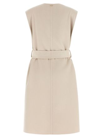 Agnona Double-Faced Cashmere Vest - Beige
