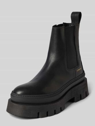Copenhagen Stiefel aus echtem Leder mit Logo-Detail