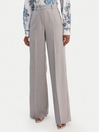 Marella Stoffhose Giunchi 2613131101 Grau Straight Fit