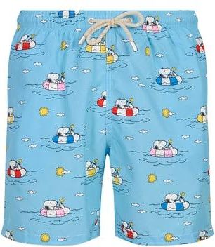 MC2 Saint Barth Short de bain imprim&eacute; Lighting