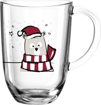 Leonardo Leonardo Tasse SILENZIO 380 ml Eisbär, spülmaschinengeeignet, mikrowellengeeignet, Max. 100°C