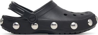 Crocs Pantoletten Crocs Classic Big Studded Clog 214236 Schwarz