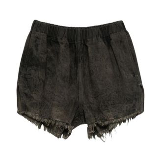 Rick Owens Tower Runway Shorts - - Shorts - Damen - Grau - S