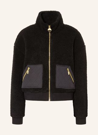 Barbour Teddyfell-Jacke Gea schwarz