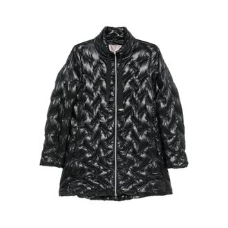 Herno Gl&auml;nzende gesteppte Daunenjacke - - Jackets - Damen - Schwarzk - M