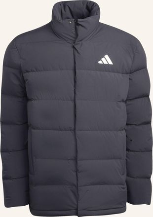adidas Helionic Climawarm Mittellange Daunenjacke schwarz