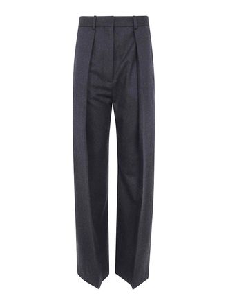 Victoria Beckham Casual Hose - Grau