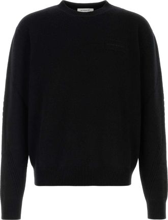 Givenchy Wool Cashmere Sweater - Black