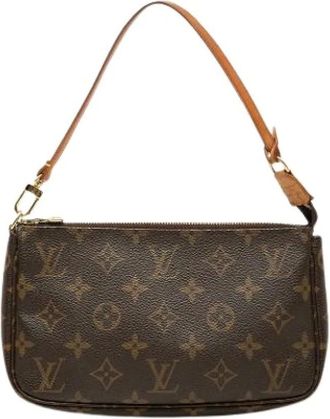 Louis Vuitton Pre-owned Pochette Accessoires - Femme - Pre-owned - Brun - Taille: ONE Size