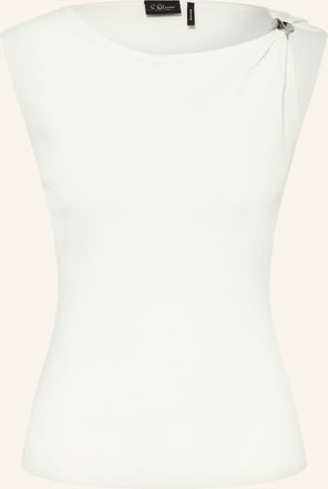 s.Oliver Black Label S.Oliver Black Label Stricktop weiss