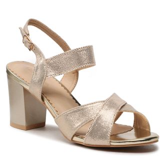 Clara Barson Sandalen Clara Barson KL-230801-01 Goldfarben
