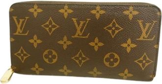 Louis Vuitton Portefeuille Long Pre-owned (Bi-pli) - Femme - Pre-owned - Brun - Taille: ONE Size