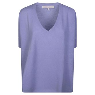Absolut Cashmere Femme, Pulls, Violet, Taille: 40 FR Kate V-neck Sweater